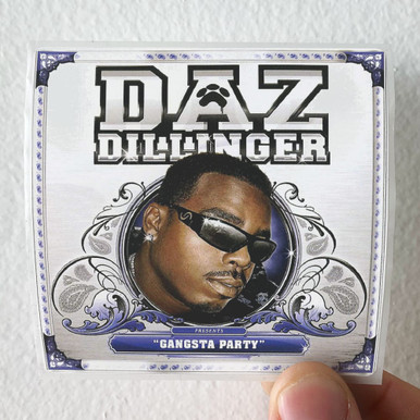 Daz Dillinger Gangsta Party Album Cover Sticker