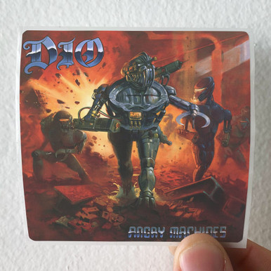 Dio Angry Machines 1 Album Cover Sticker