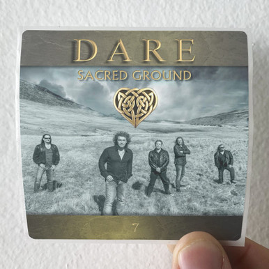 Dare Sacred Ground Album Cover Sticker