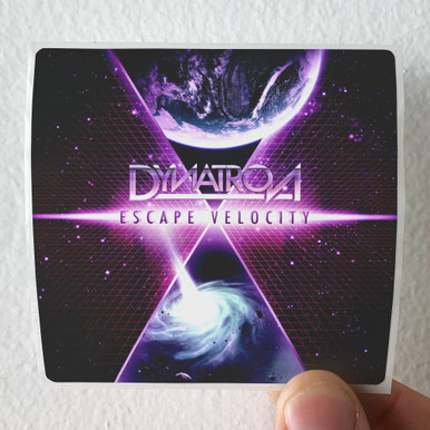 Dynatron Escape Velocity Album Cover Sticker