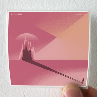 Delta Sleep Ghost City Album Cover Sticker
