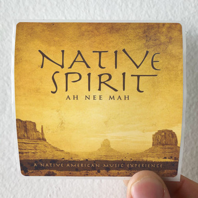 David Arkenstone Native Spirit Ah Nee Mah Album Cover Sticker
