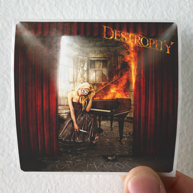 Destrophy Cry Havoc Album Cover Sticker