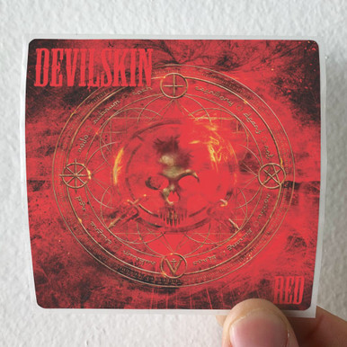 Devilskin Red Album Cover Sticker