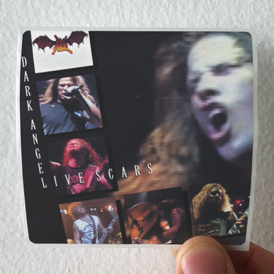Dark Angel Live Scars Album Cover Sticker