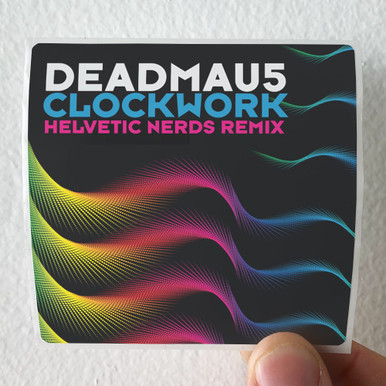 deadmau5 Clockwork Album Cover Sticker