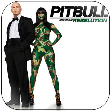 Pitbull Rebelution Album Cover Sticker Album Cover Sticker