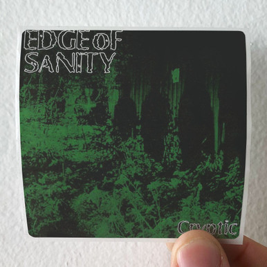 Edge of Sanity Cryptic Album Cover Sticker