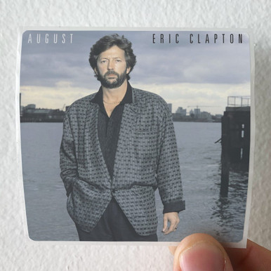 Eric Clapton August Album Cover Sticker