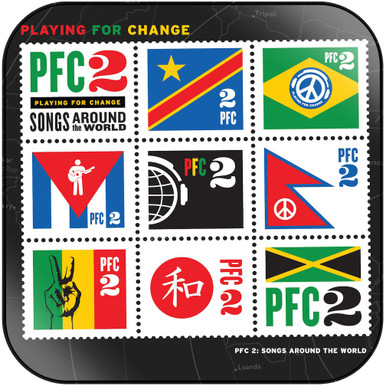 Playing for Change Pfc 2 Songs Around The World Album Cover Sticker ...