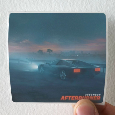 Essenger Afterburner Album Cover Sticker