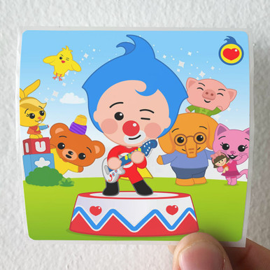 El Payaso Plim Plim Las Canciones De Plim Plim Vol 2 Album Cover Sticker