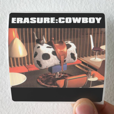 Erasure Cowboy Album Cover Sticker
