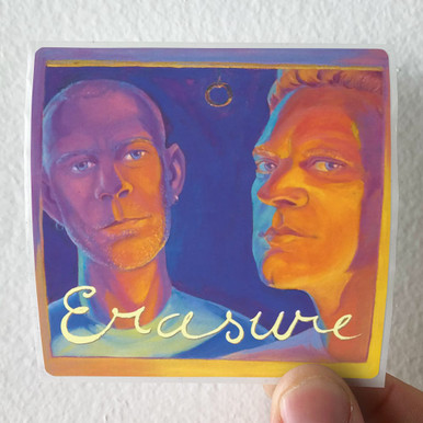 Erasure Erasure Album Cover Sticker
