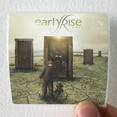 EarlyRise What If Album Cover Sticker