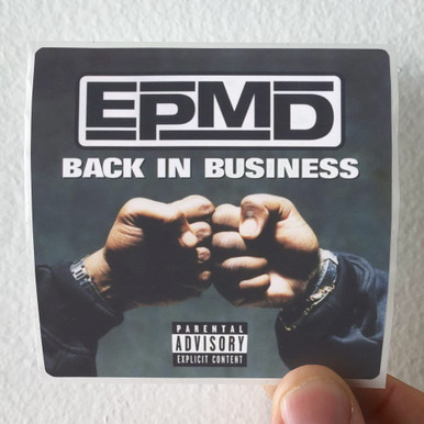 EPMD Back In Business Album Cover Sticker