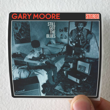 Gary Moore Still Got The Blues Album Cover Sticker