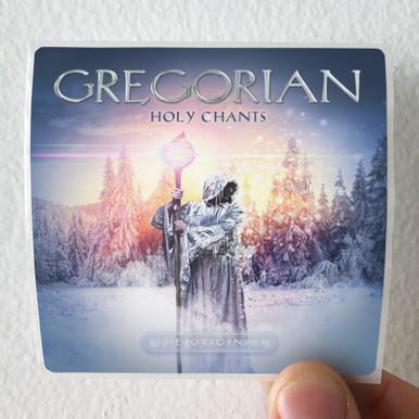 Gregorian Holy Chants Album Cover Sticker