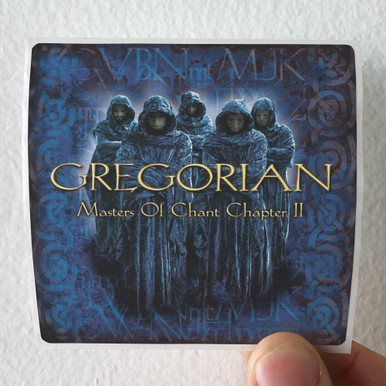 Gregorian Masters Of Chant Chapter Ii Album Cover Sticker