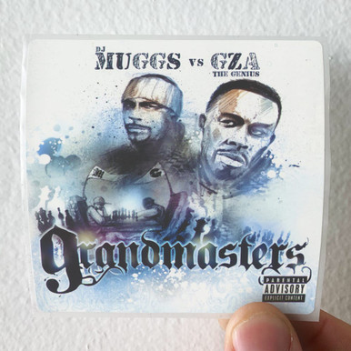 GZA Genius Grandmasters Album Cover Sticker