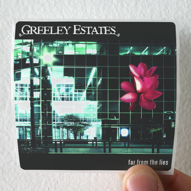 Greeley Estates Far From The Lies Album Cover Sticker