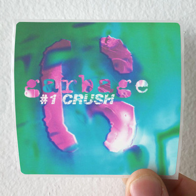 Garbage 1 Crush 1 Album Cover Sticker