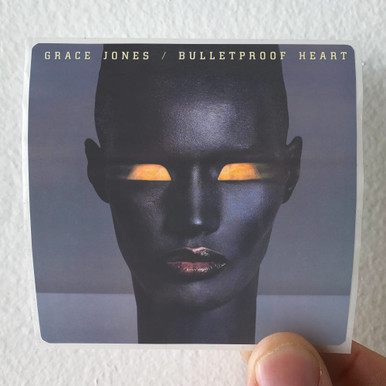 Grace Jones Bulletproof Heart Album Cover Sticker