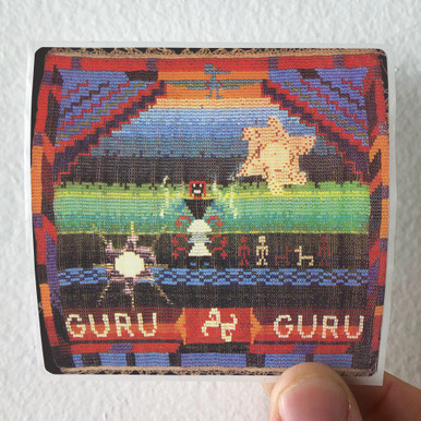 Guru Guru Guru Guru Album Cover Sticker