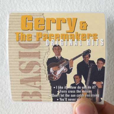 Gerry and The Pacemakers Original Hits Album Cover Sticker