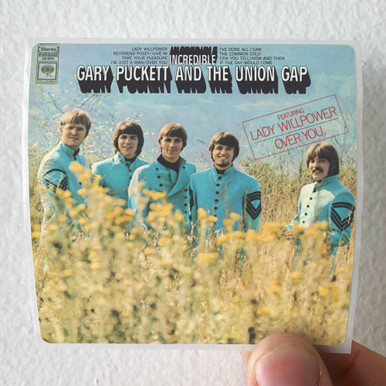 Gary Puckett and The Union Gap Incredible Album Cover Sticker