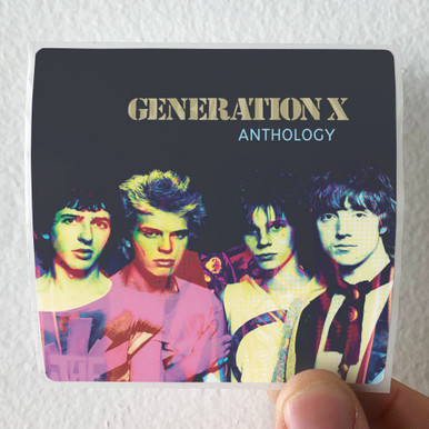 Generation X Anthology Album Cover Sticker