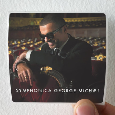 George Michael Symphonica Album Cover Sticker