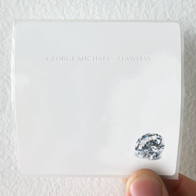 George Michael Flawless Album Cover Sticker