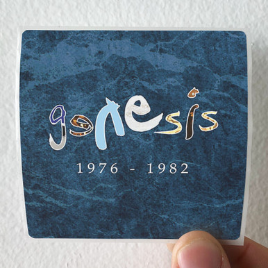 Genesis 1976 1982 Album Cover Sticker