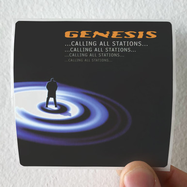Genesis Calling All Stations Album Cover Sticker