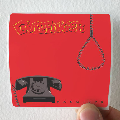 Goldfinger Hang Ups Album Cover Sticker