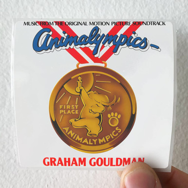 Graham Gouldman Animalympics Album Cover Sticker