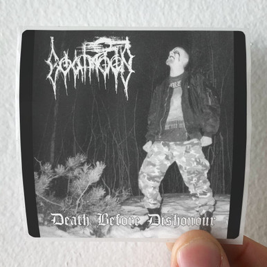 Goatmoon Death Before Dishonour Album Cover Sticker