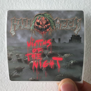 Halloween Victims Of The Night Album Cover Sticker
