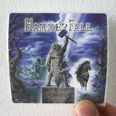 HammerFall Revolution Album Cover Sticker