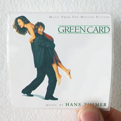 Hans Zimmer Green Card Album Cover Sticker