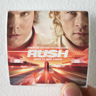 Hans Zimmer Rush Original Motion Picture Soundtrack Album Cover Sticker
