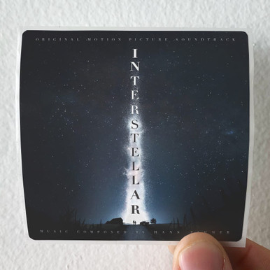 Hans Zimmer Interstellar Album Cover Sticker