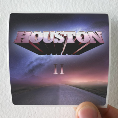 Houston Ii Album Cover Sticker