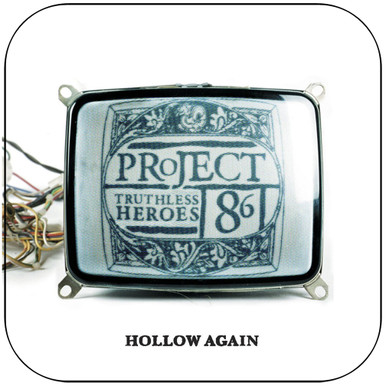 Project 86 Hollow Again Album Cover Sticker Album Cover Sticker