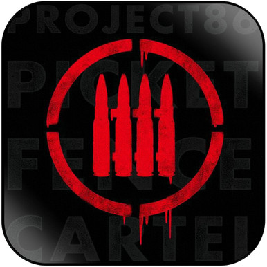 Project 86 Picket Fence Cartel-2 Album Cover Sticker Album Cover Sticker