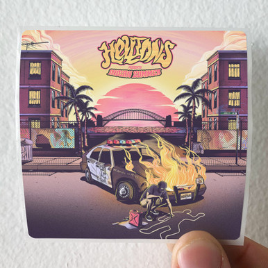 Hellions Indian Summer Album Cover Sticker