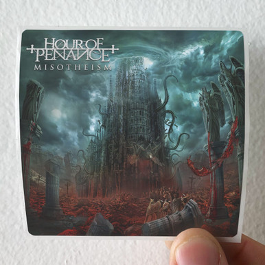 Hour of Penance Misotheism Album Cover Sticker