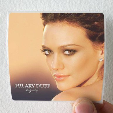 Hilary Duff Dignity Album Cover Sticker