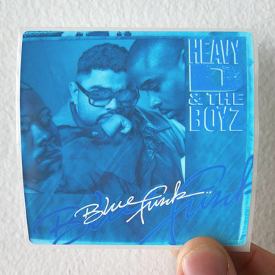 Heavy D and The Boyz Blue Funk Album Cover Sticker